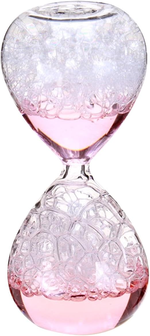 Amazon.com: KLKCMS Dream Bubble Hourglass Birthday Present Glass Liquid ...