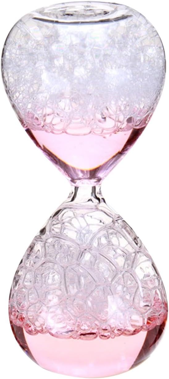Amazon.com: KLKCMS Dream Bubble Hourglass Birthday Present Glass Liquid ...