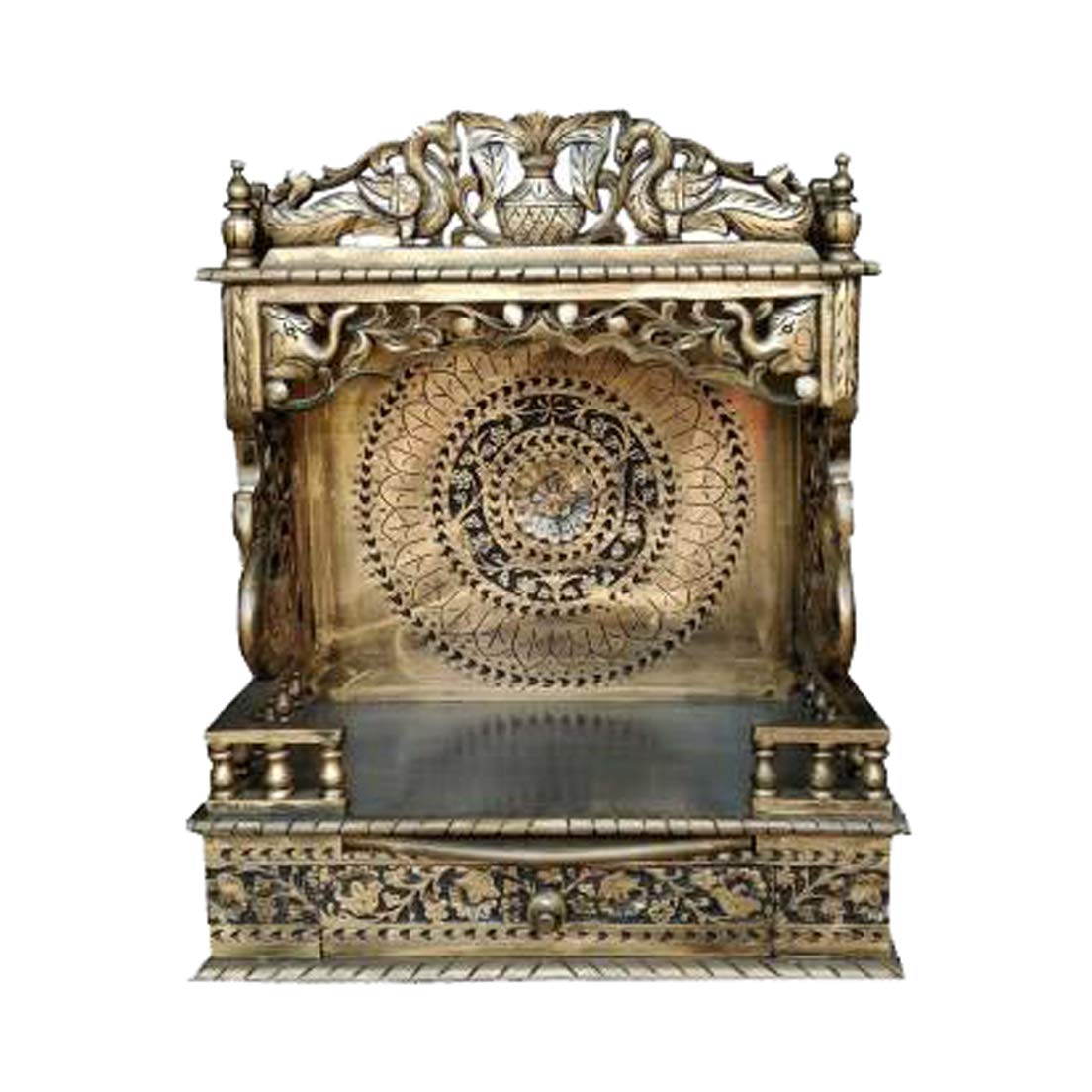 Buy Makan Wooden Temple/Home Temple/puja mandir/Wooden Temple/Temple ...