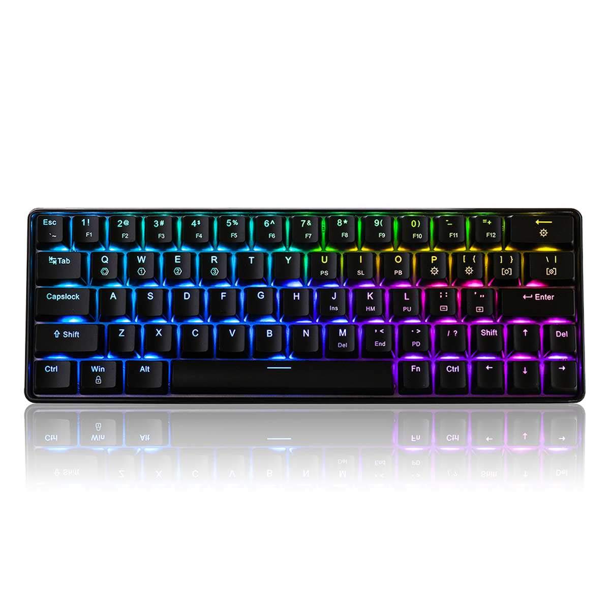 Buy Switch Mechanical Keyboard 64 Key Hot Swappable Ciy Switch Rgb ...
