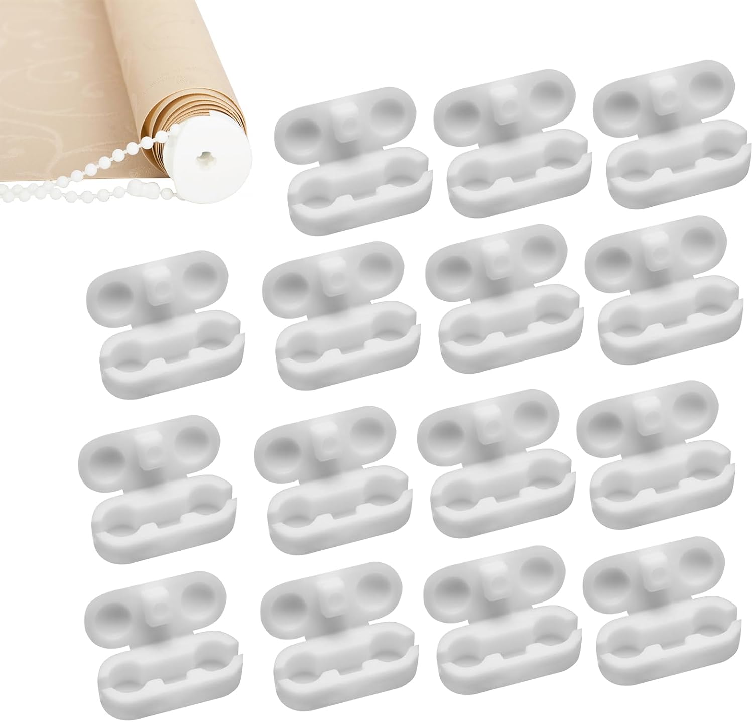 15 Pack Convenient Chain Connectors,Roller Blind Cord Connector Clips ...