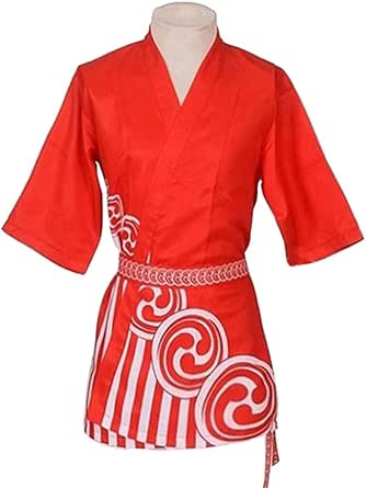 Amazon.com: Japanese Style Sushi Bar Chef Uniform Work Clothes Waiter ...
