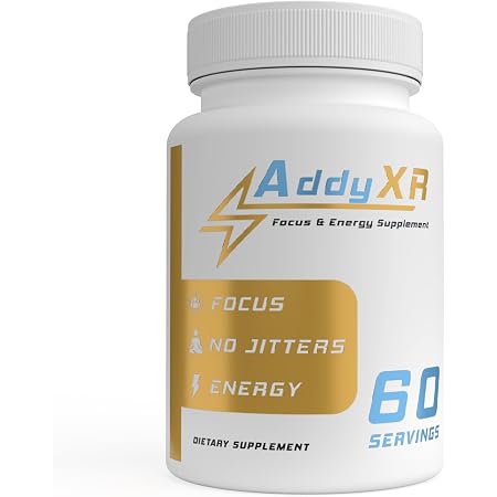 Amazon.com: Precium Nutrition AddyAll XR Focus & Energy Supplement ...