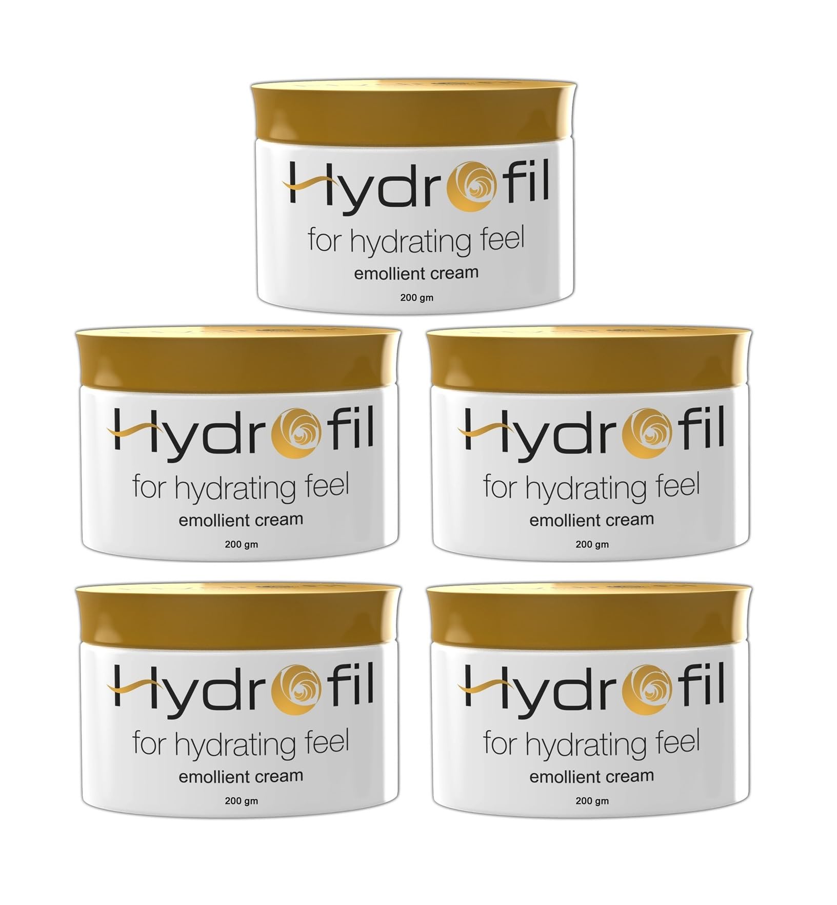 Hydrofil Moisturizing Cream (200gm): pack of 5 : Amazon.in: Beauty