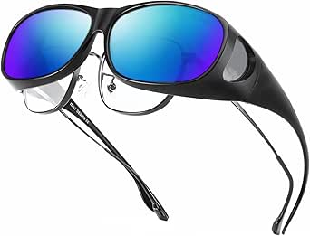 Bloomoak Polarized Sunglasses Over Glasses - Anti-Glare/UV 400 ...