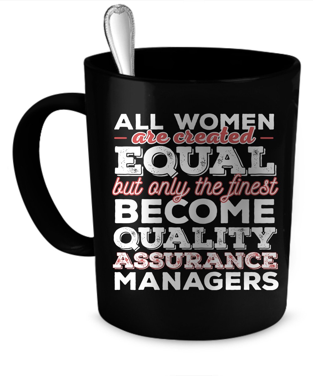 Amazon.com: Quality Assurance Manager Coffee Mug. Quality Assurance ...