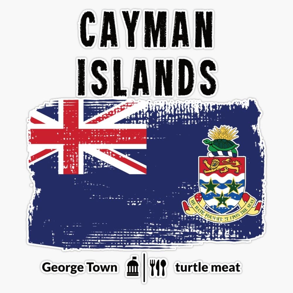 Amazon.com - Cayman Islands Flag, Flags of The World - Travel Map ...