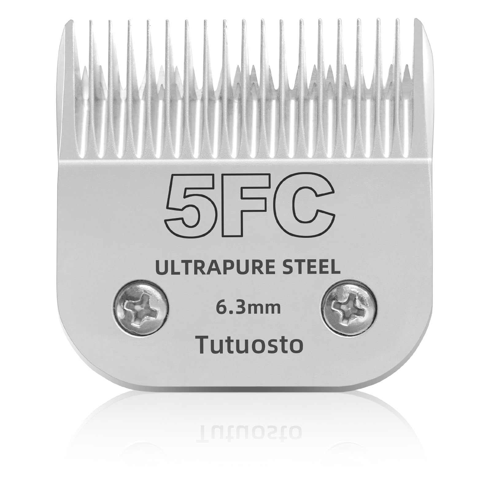 Amazon.com : Tutuosto 5FC Clipper Blades Pet Grooming Clipper ...