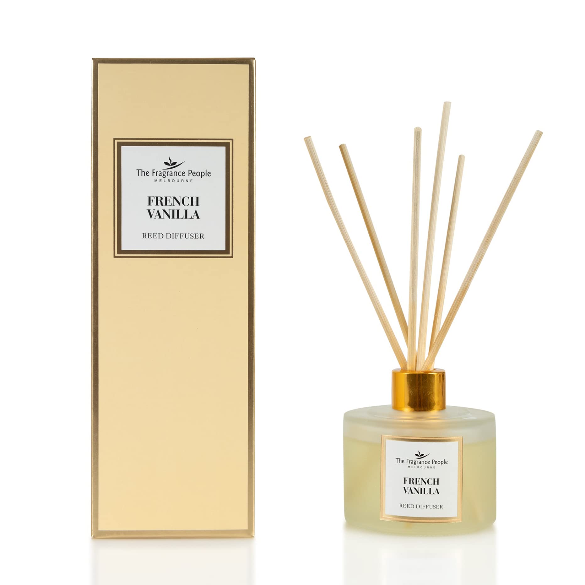 The Fragrance People French Vanilla Reed Oil Diffuser - Comes with 8 ...