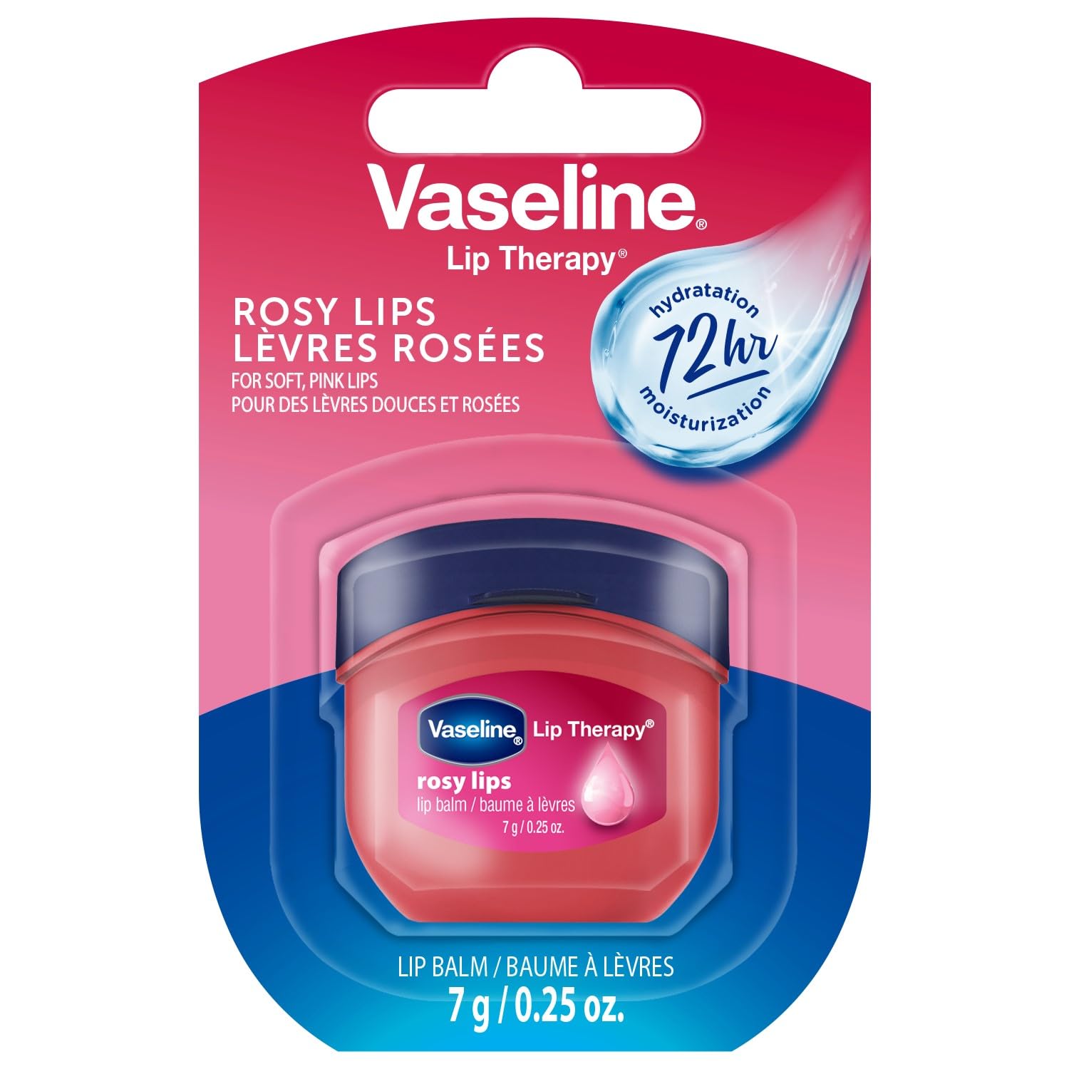 Vaseline Lip Therapy Rosy Lips 7g Tub Rosy Tint, Packaging May Vary ...