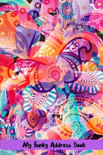 Amazon.com: My Funky Address Book: Birthdays & Address Book for ...