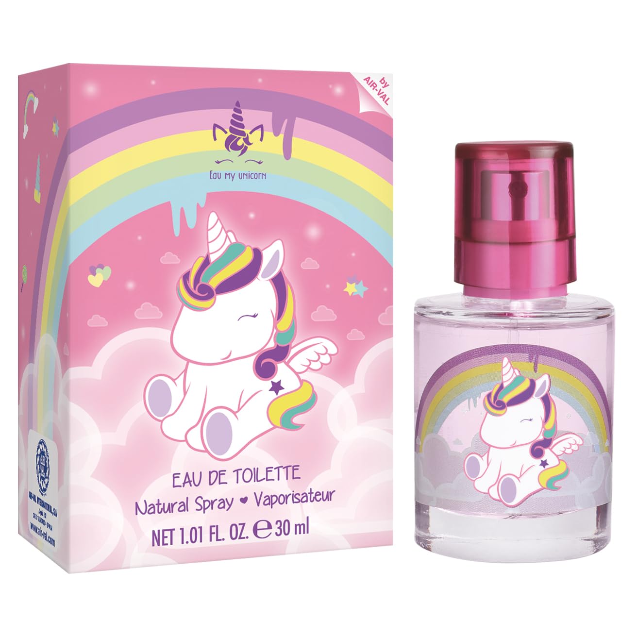 Eau My Unicorn Eau de Toilette Natural Perfume Spray, Vegan and FSC ...