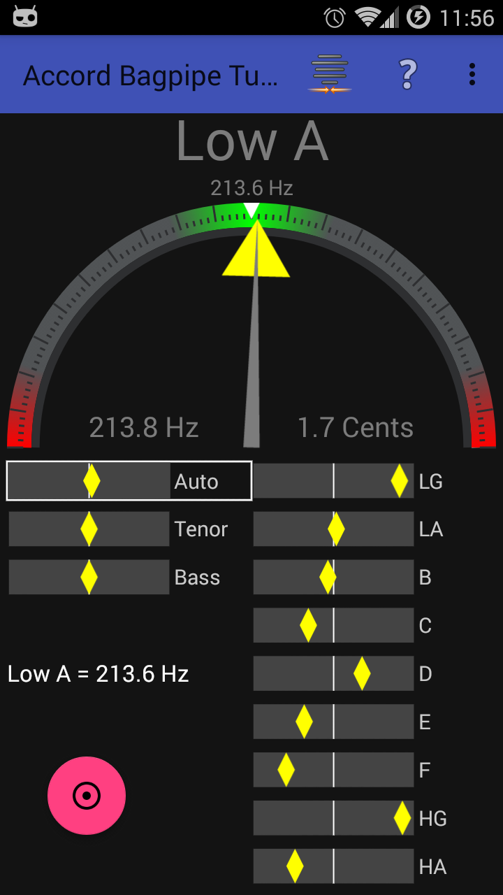 Braw Bagpipe Tuner - App on Amazon Appstore