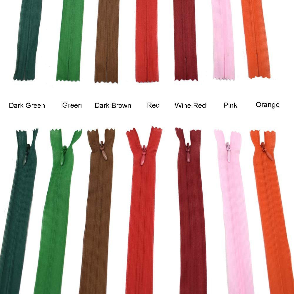 Snapklik.com : 30Pcs 23.3 Inch Invisible Zippers Lace Tape For Pillows ...