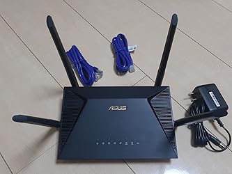 Amazon | ASUS WiFi 無線 ルーター WiFi6 1201+574Mbps v6プラス/ OCNバーチャルコネクトに対応デュアルバンド RT-AX1800U (A) メッシュ ...
