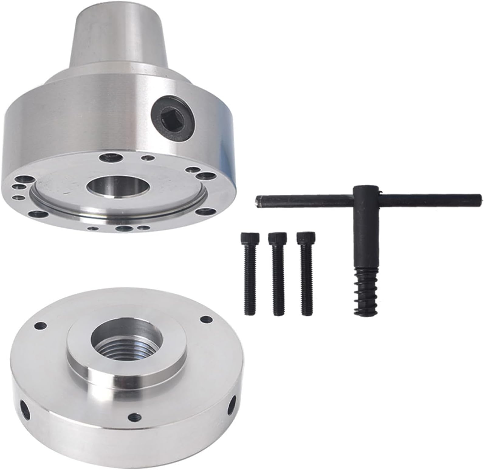 5C Collet Lathe Chuck Closer With Semi-finished Adapter 1-1/2" x 8 ...