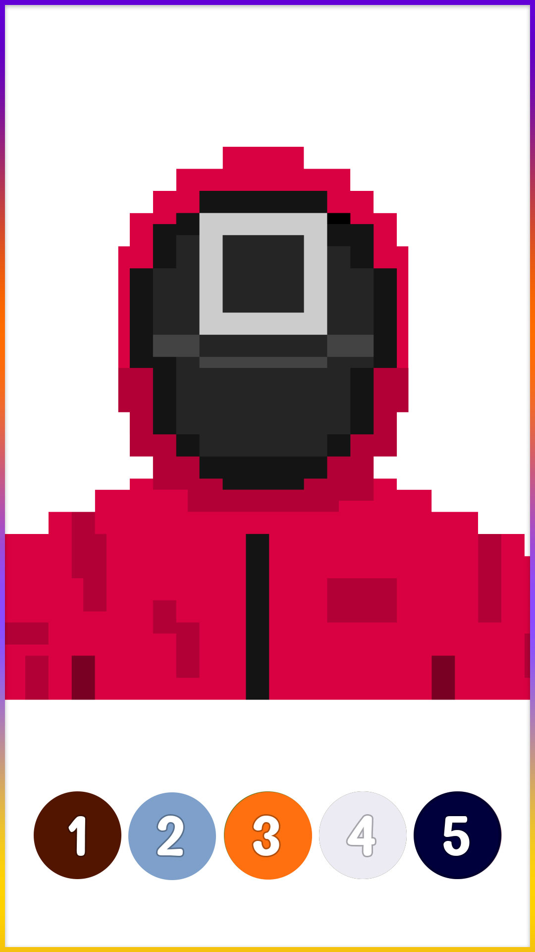 Pixel Art Color By Number - Sandbox Coloring Book:Amazon.com:Appstore ...