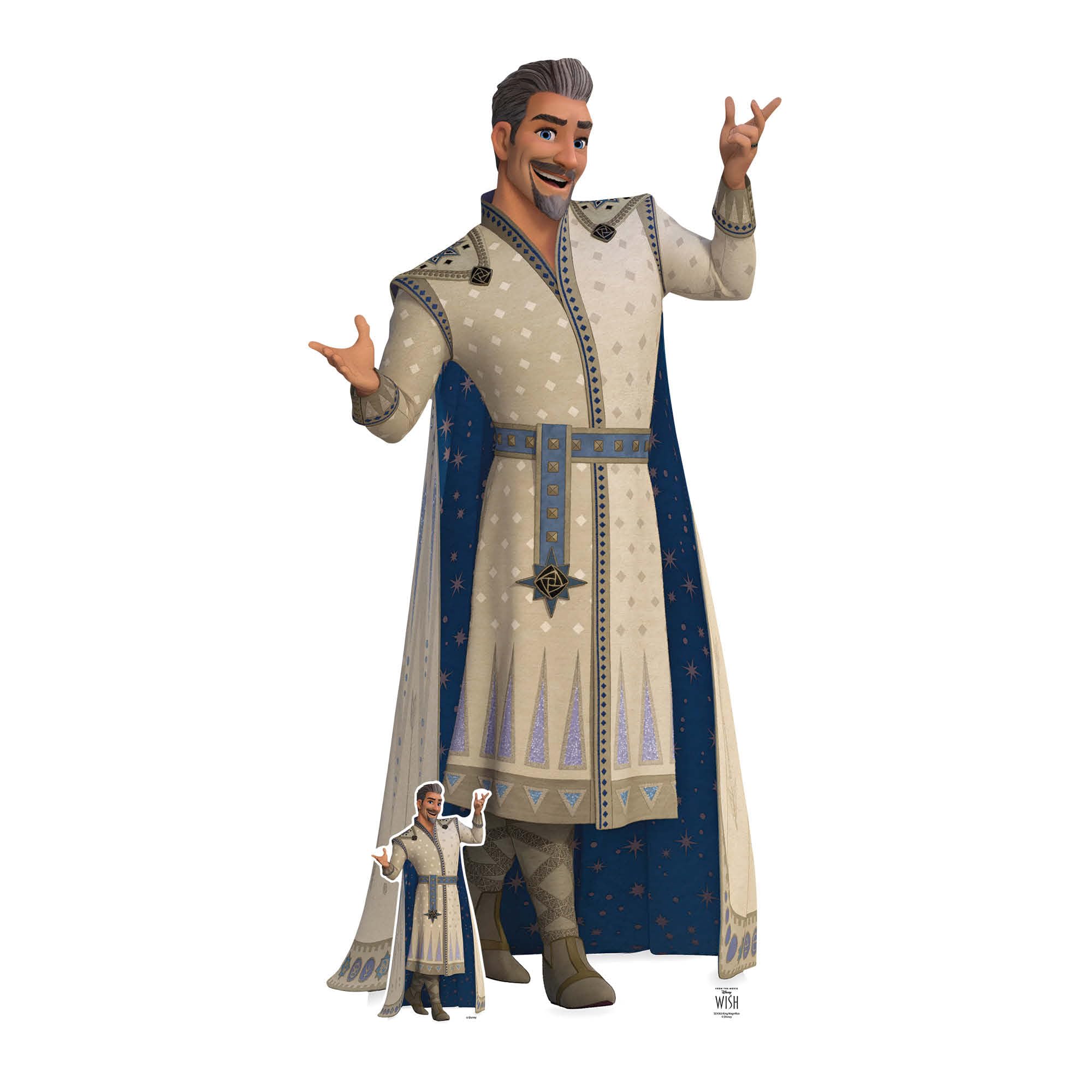Star Cutouts SC4363 King Magnifico WISH Lifesize Cardboard Cutout with ...