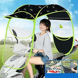 Amazon.com: FAXIOAWA Motorcycle Sunshade Cover,Universal Electric ...