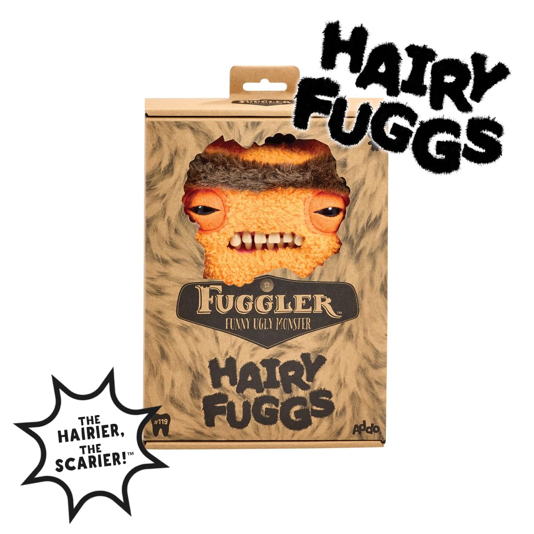 Fuggler Hairy Fugg Munch Munch Soft Toy For Children From 4 Years ...