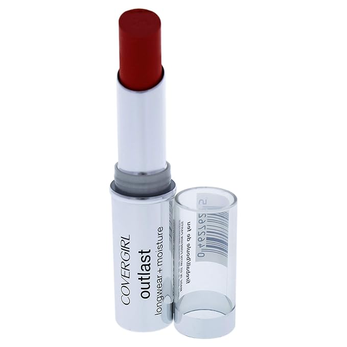 Amazon.com : COVERGIRL Outlast Longwear Lipstick Fireball 910, .12 oz ...