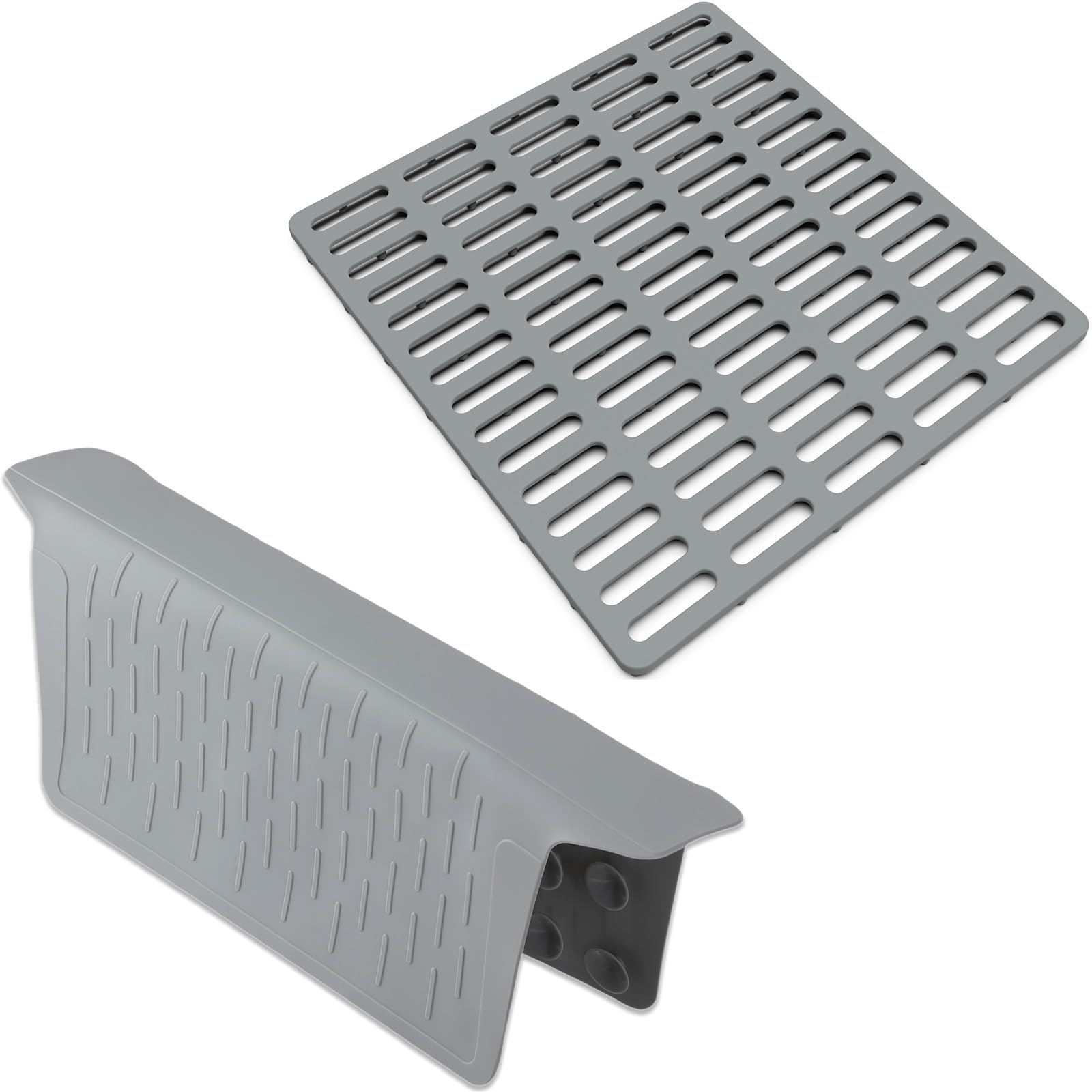 Amazon.com: Sink Saddle Silicone Sink Mat Cukwily Sink Divider Mat Sink ...