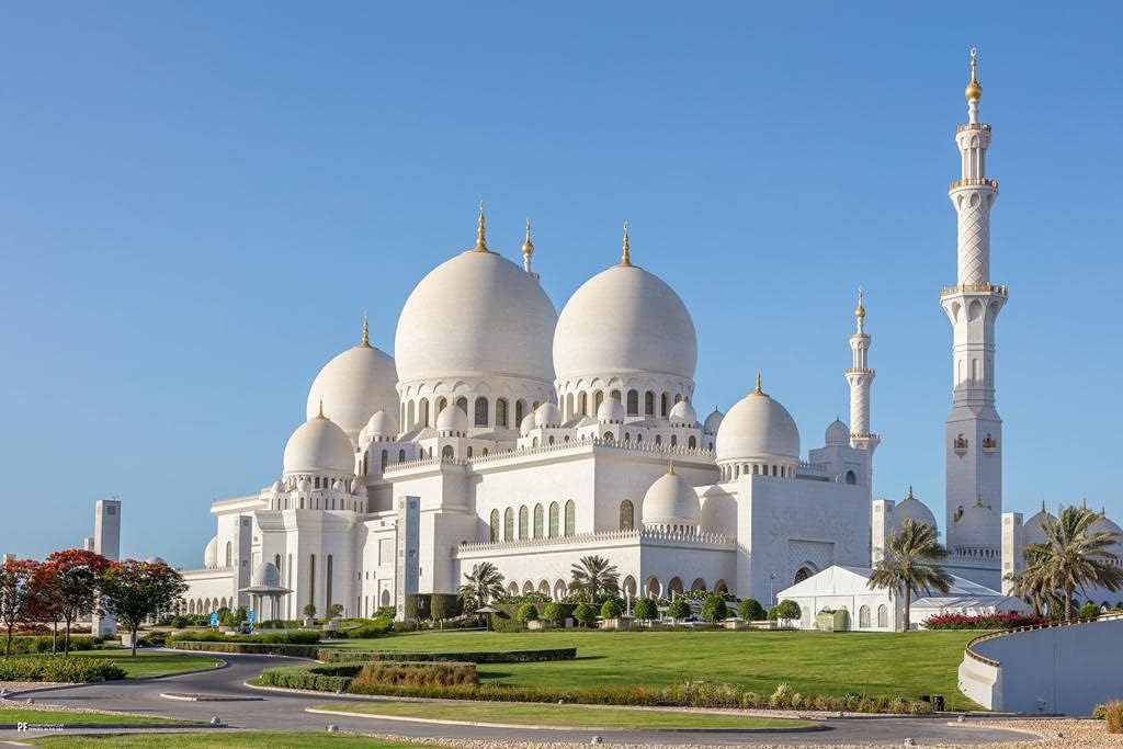 Sheikh Zayed Grand Mosque Abu Dhabi UAE Islamic Wall Philippines | Ubuy