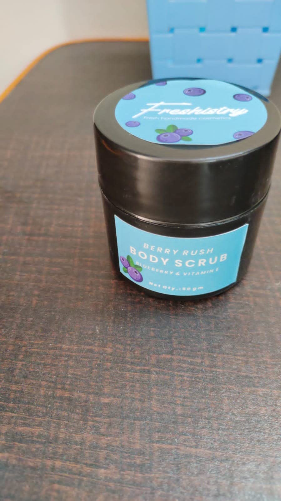 Buy Freshistry Body Scrub For Dull Skin | Enriched With Blueberry ...