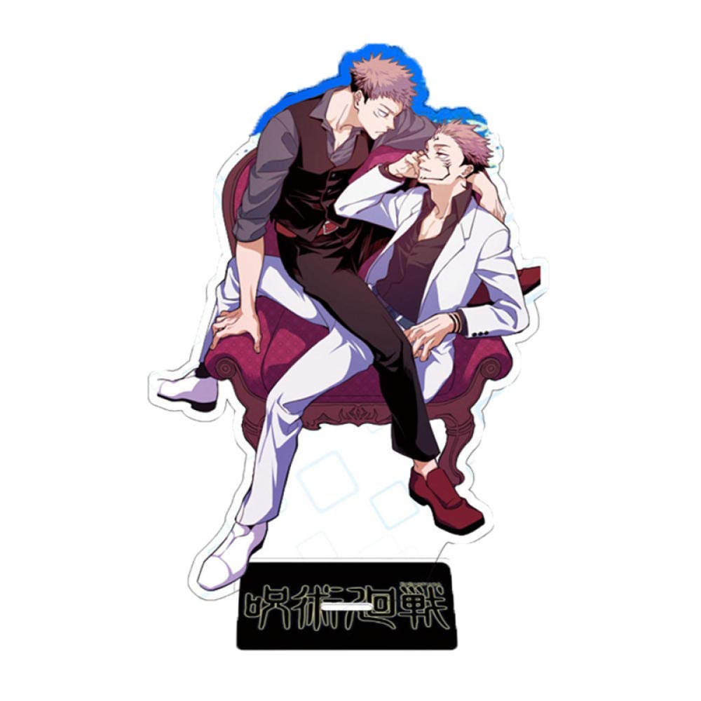 Buy Anime Jujutsu Kaisenn Acrylic Standing Figure Clear Desk Decoration ...