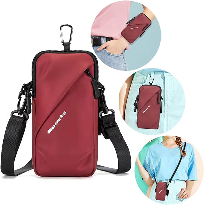 Amazon.com: Prime Comfort Cell Phone Holder, Small Crossbody Shoulder ...