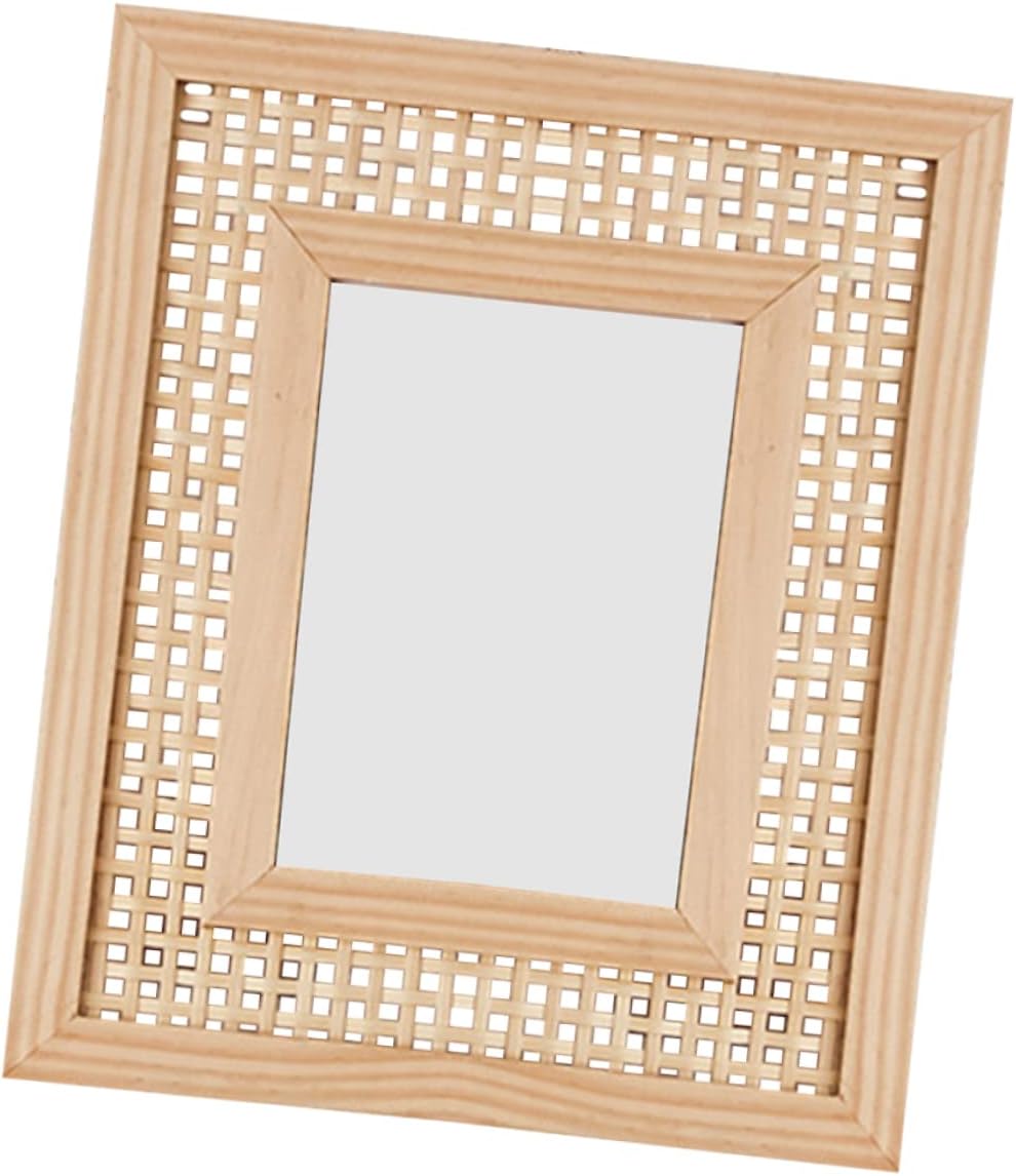 Amazon.com - CORHAD Woven Picture Frame Craft Photo Frame Wall Hanging ...