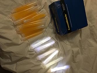 Amazon.com: Lumistick 6 Inch Premium Glow Sticks | 15mm Thick Flat ...