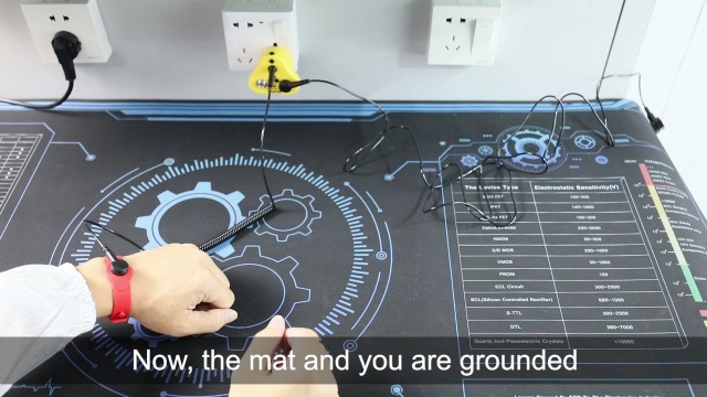 Watch How to Ground by ESD Plug and Wrist Strap ? on Amazon Live