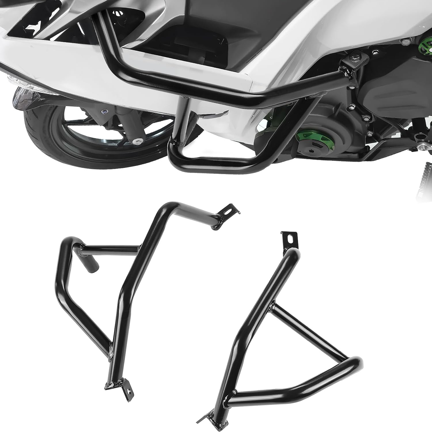 Amazon.com: KEMIMOTO Motorcycle Ninja 400 250 Crash Cage Highway Stunt ...