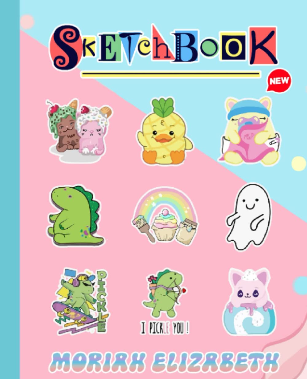 Moriah Elizabeth Sketch Book Squishies With Me for Fan Men Women Teen ...