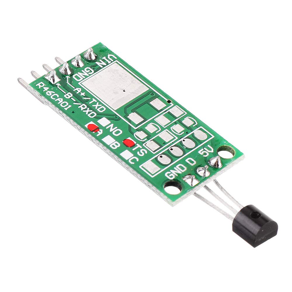 Buy DDRZD Sensor &Detector Module 5pcs DS18B20 5V RS485 Com UART ...