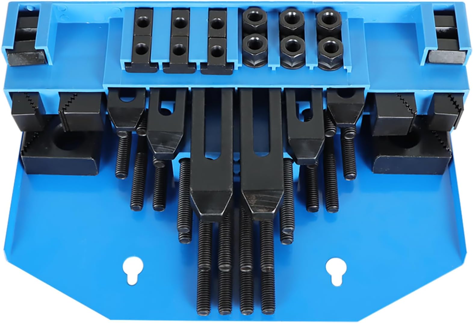 Amazon.com: kimllier 58Pcs 1/2 Inch T-Slot Clamping Kits 3/8 Inch - 16 ...