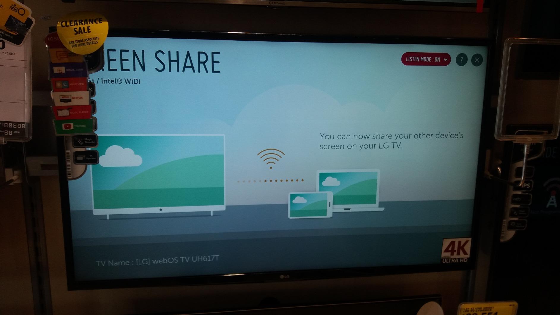 LG 108 cm (43 Inches) 4K UHD IPS LED TV 43UH617T (Black) (2016 model ...