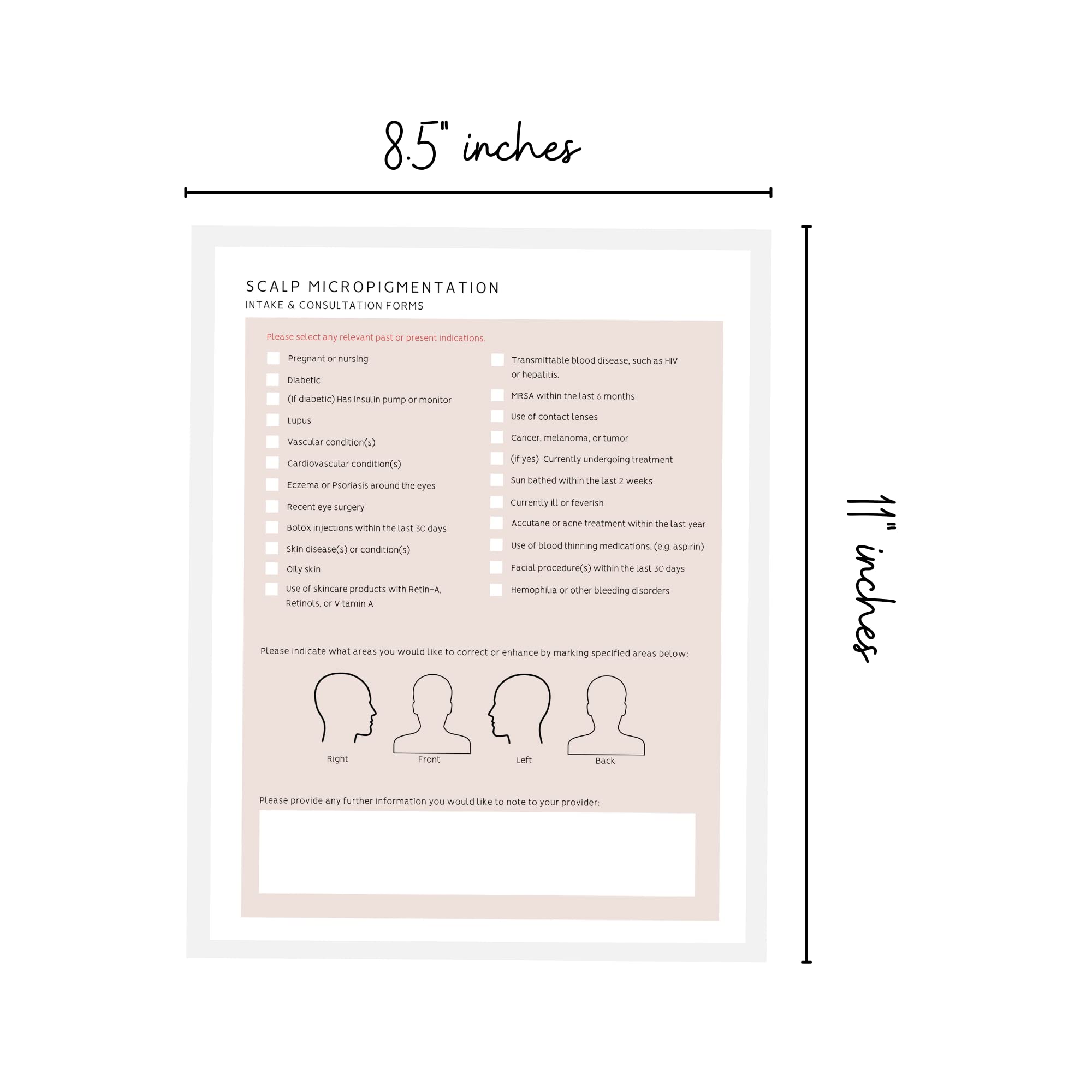 Filler Injection Consent Form Permanent Cosmetic Supplies Dermal Filler ...