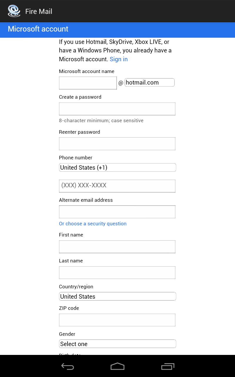 Firemail:www.amazon.com:Appstore for Android