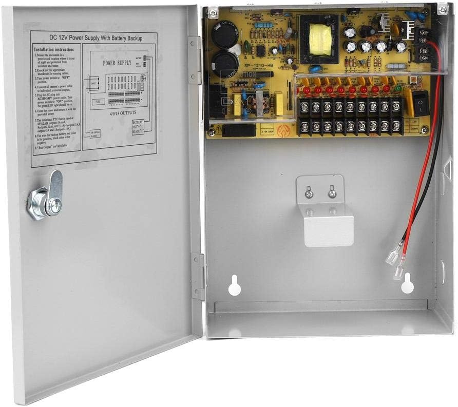 Amazon.com: Power Supply Control AC 110-240V to DC 12V 5A Worldwide ...