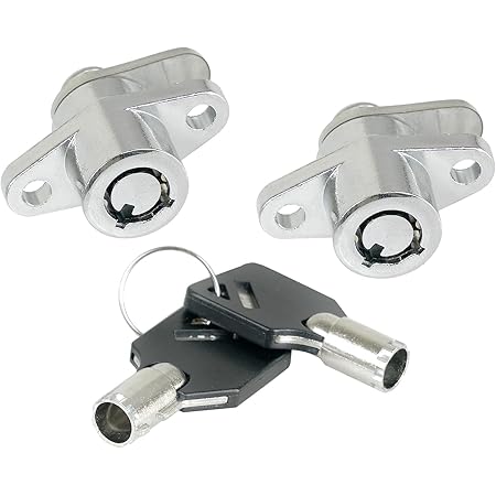 Amazon.com: SWESGI Hard Saddlebag Saddle Bag Lock Key Set for Harley ...