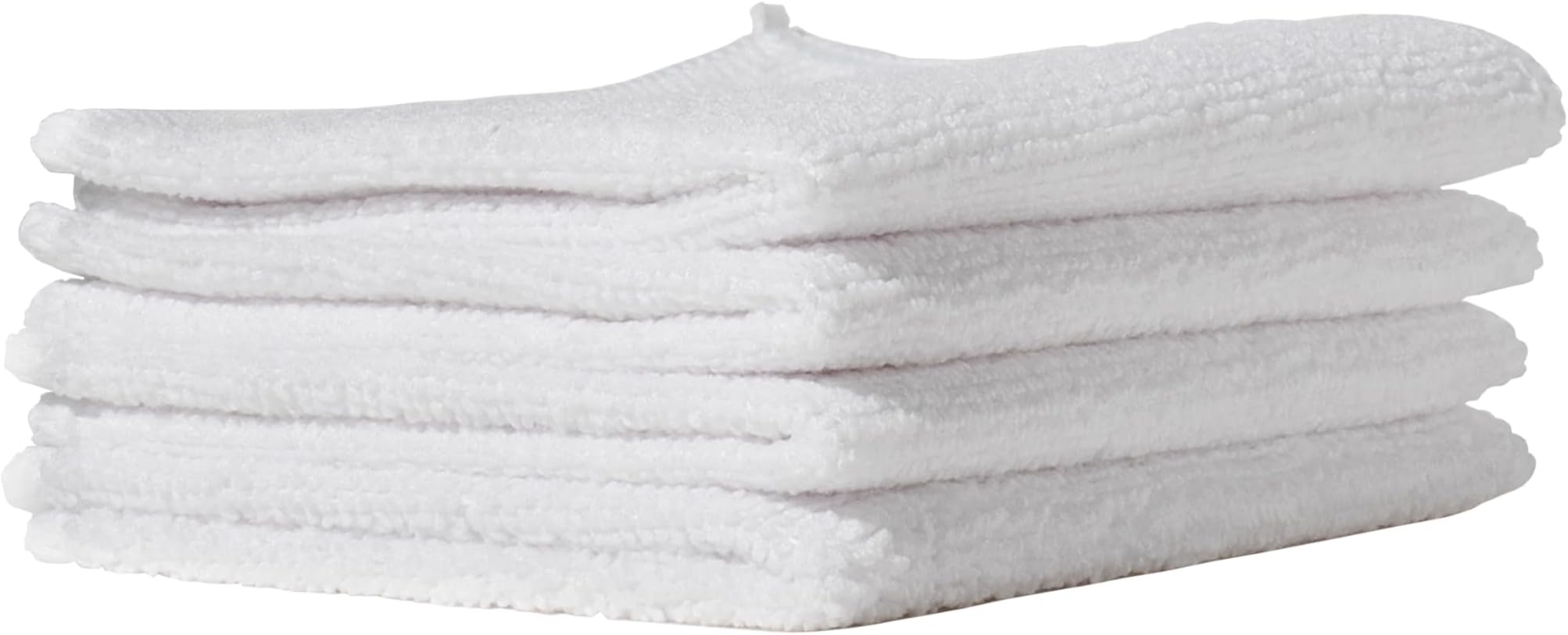 Furniture Clinic Pack of 4 Microfibre Cloths – Lint Free - White ...