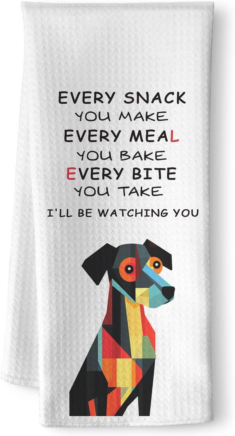 Amazon.com: PWHAOO All Food Must Go to The Lab for Testing Tea Towel ...