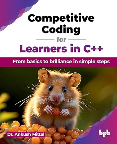 Amazon.com: Competitive Coding for Learners in C++: From basics to brilliance in simple steps ...