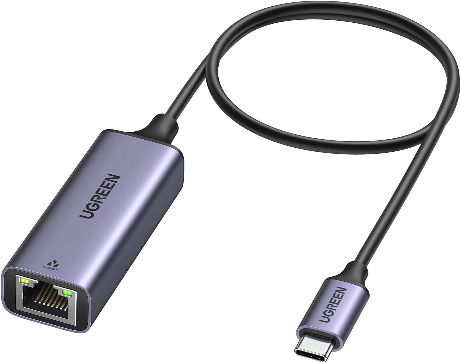 USB C auf Ethernet Adapter, BENFEI Thunderbolt 3 auf RJ45 LAN Netzwerk ...