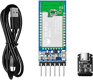 Amazon.com: DX-BT24-SET Bluetooth Module with External Antenna for ...