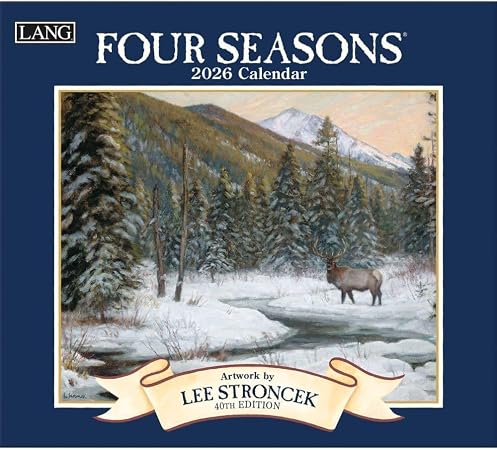 Lang Companies, Calendrier mural Quatre Saisons 2026 par Lee Stroncek ...