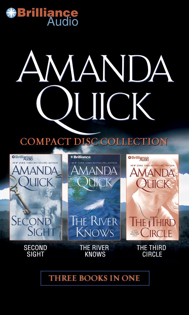 Amanda Quick CD Collection 2: Second Sight, The River Knows, The Third ...