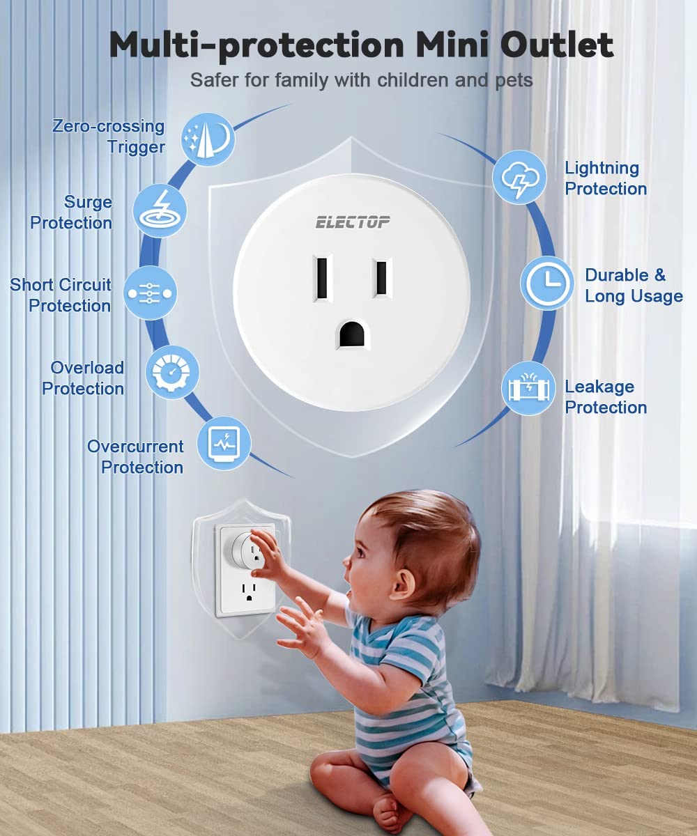 Snapklik.com : Remote Control Outlet, 15A/1500W Wireless Wall Mounted Power Switch, Long Range ...